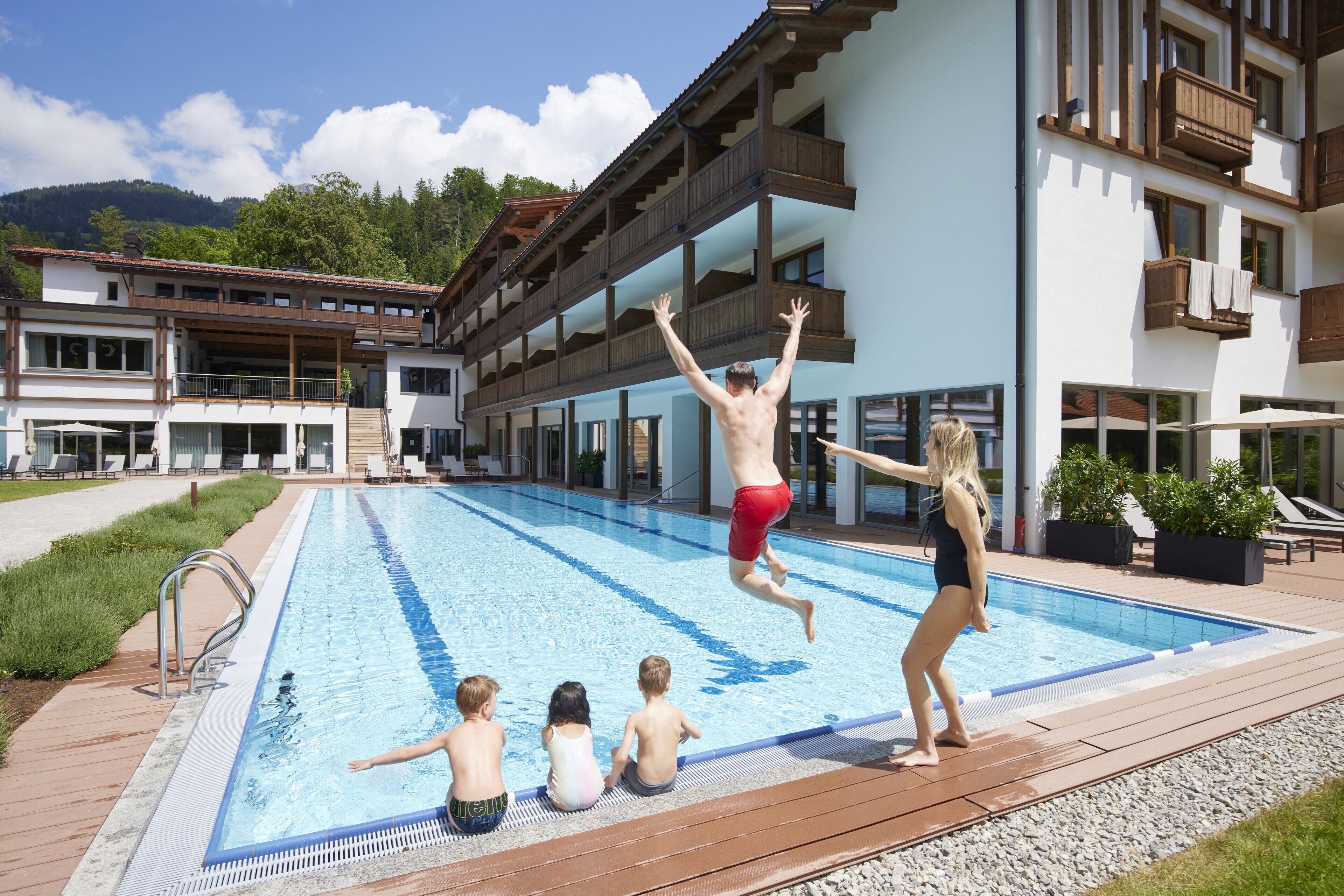Piscina de exercícios