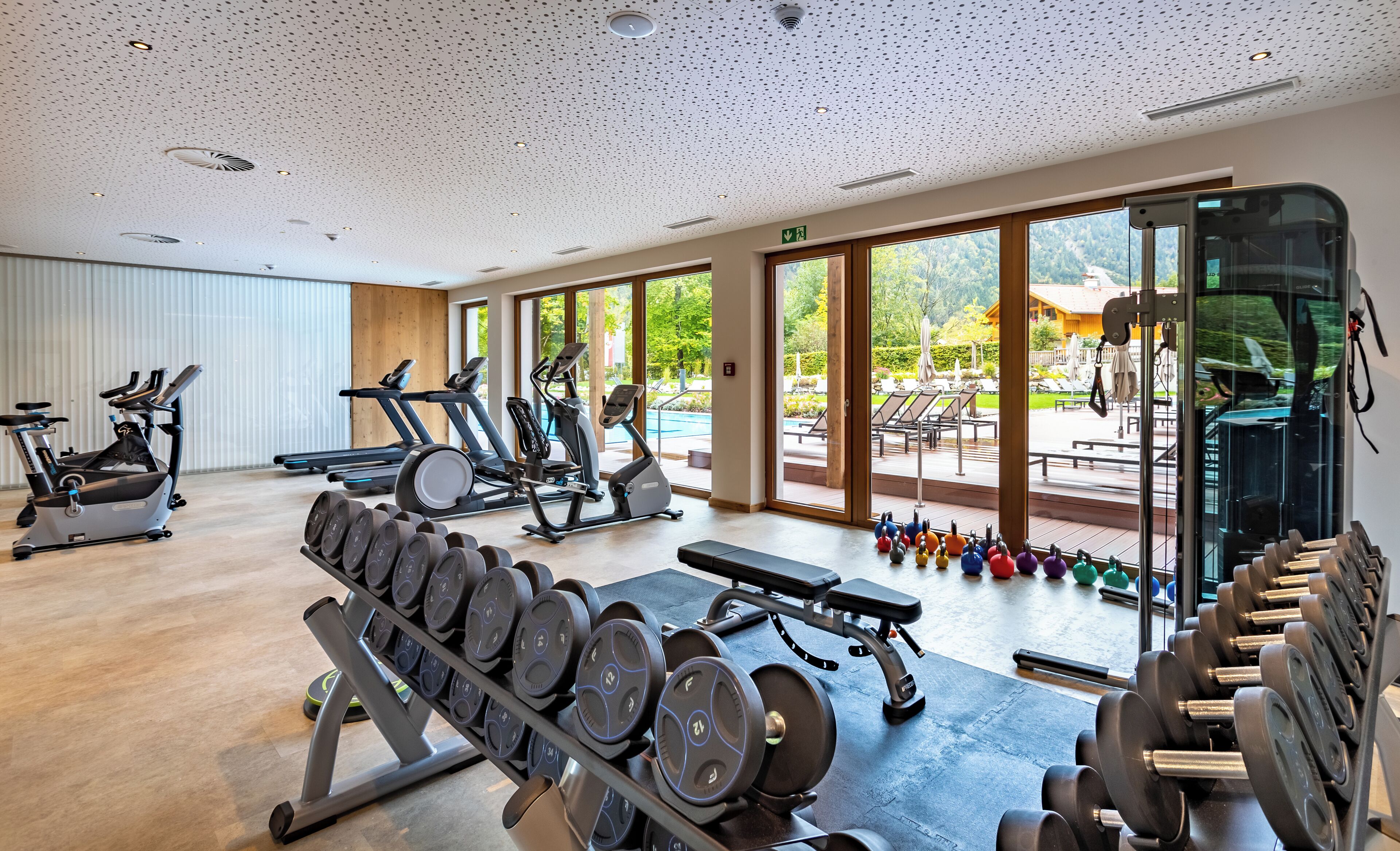 Fitness no quarto