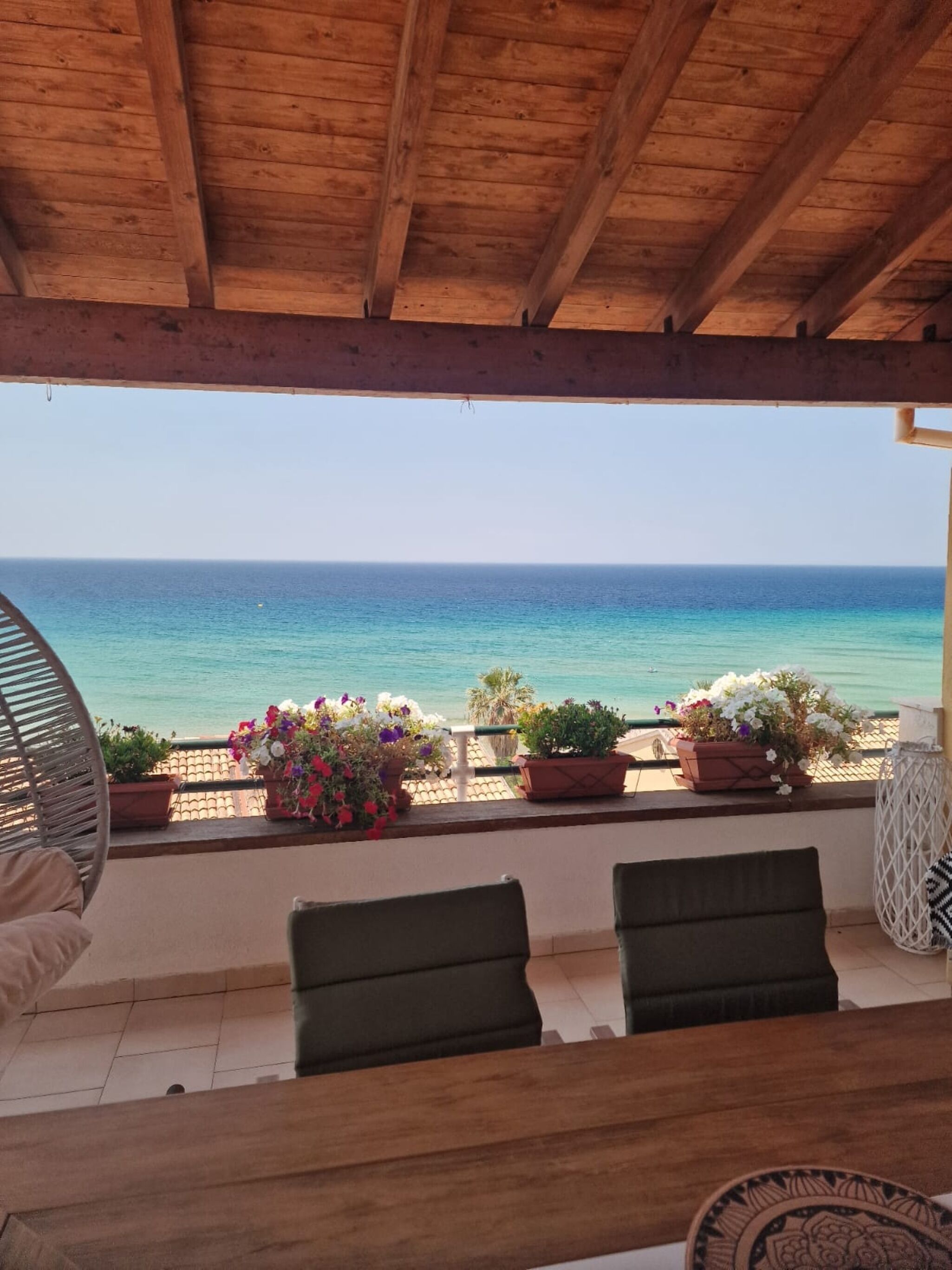 Apartamento, 2 quartos, varanda, vista para a montanha | Varanda