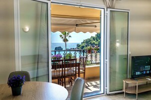 Apartamento, 1 quarto, sacada, vista para a montanha | Sacada