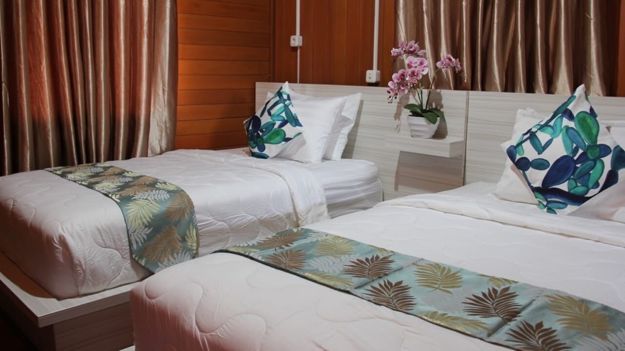 Quarto Twin de Luxo | Com mobília individualizada, secretária, Wi-fi grátis 