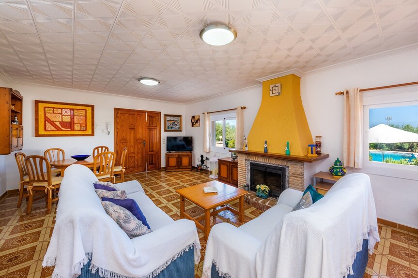 Mediterranes Chalet S'oratge Mit Pool, Garten, Wlan & Terrasse - Son Serra de Marina