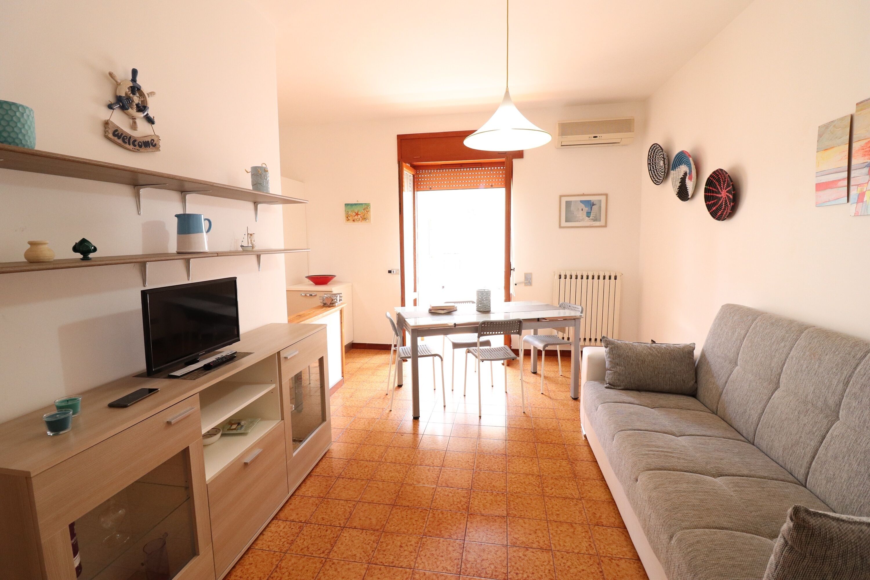 Comfortable Holiday Apartment Casa Vacanza Margherita In Otranto With A/c, Balcony, Pets Allowed - Otranto