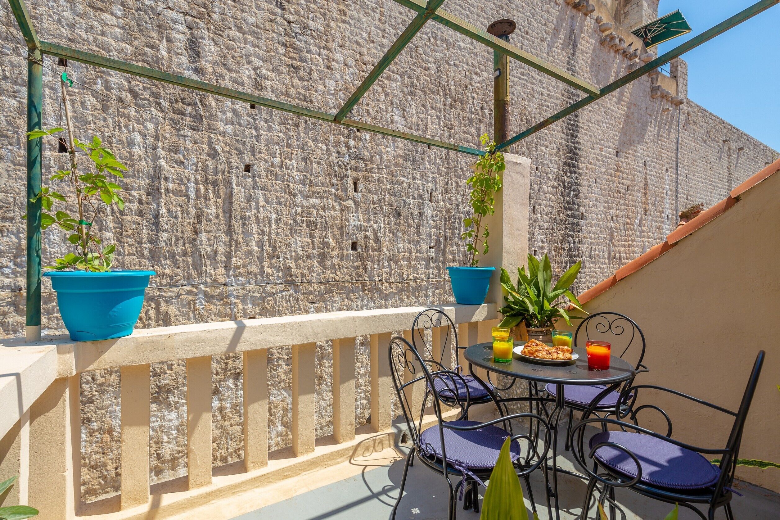 Apartamento Standard, 1 quarto, terraço | Terraço/pátio interior