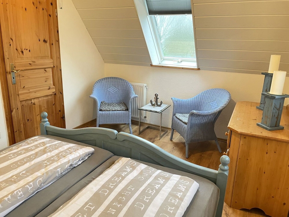 Angenehme Wohnung Für 4 Gäste Mit Tv, Terrasse, Haustiere Erlaubt Und Parkplatz - Wangerooge
