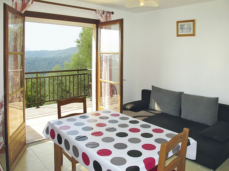 Cosy Apartment For 3 Guests With A/c, Wifi, Tv, Patio, Pets Allowed And Panoramic View - Piana
