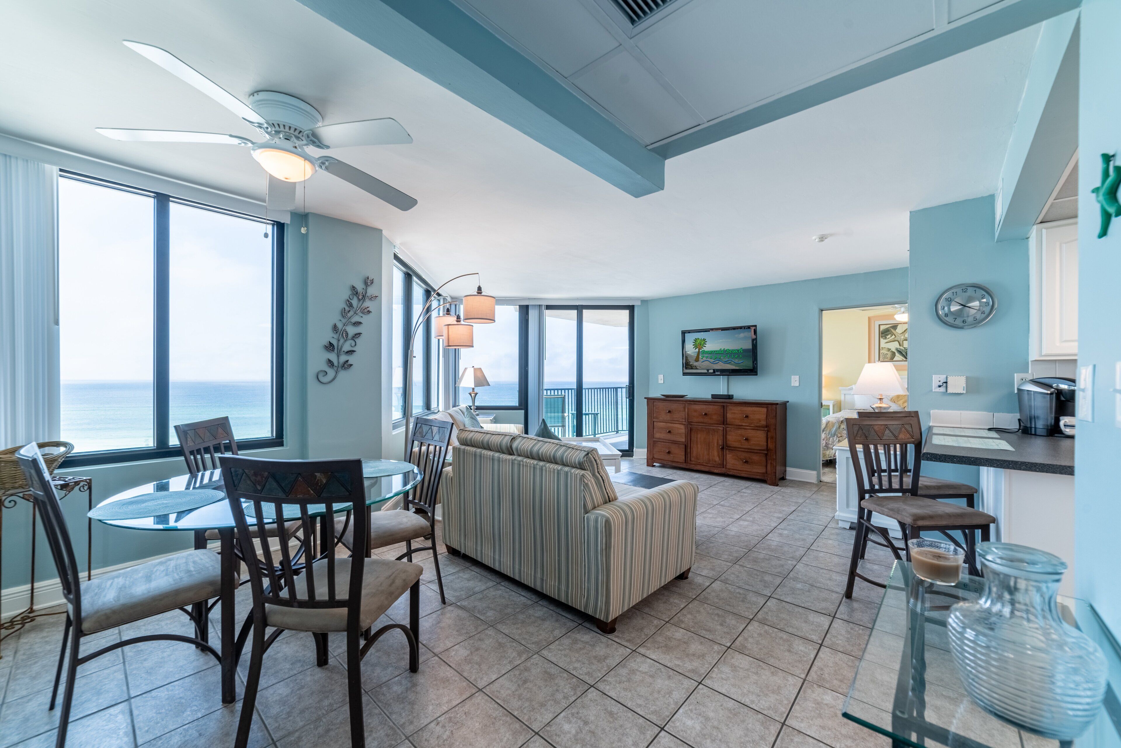 High Tides Sunbird 908e-beachfront-king Main Suite-fantastic Sunsets! High Tides-good Vibes! - Panama City Beach, FL