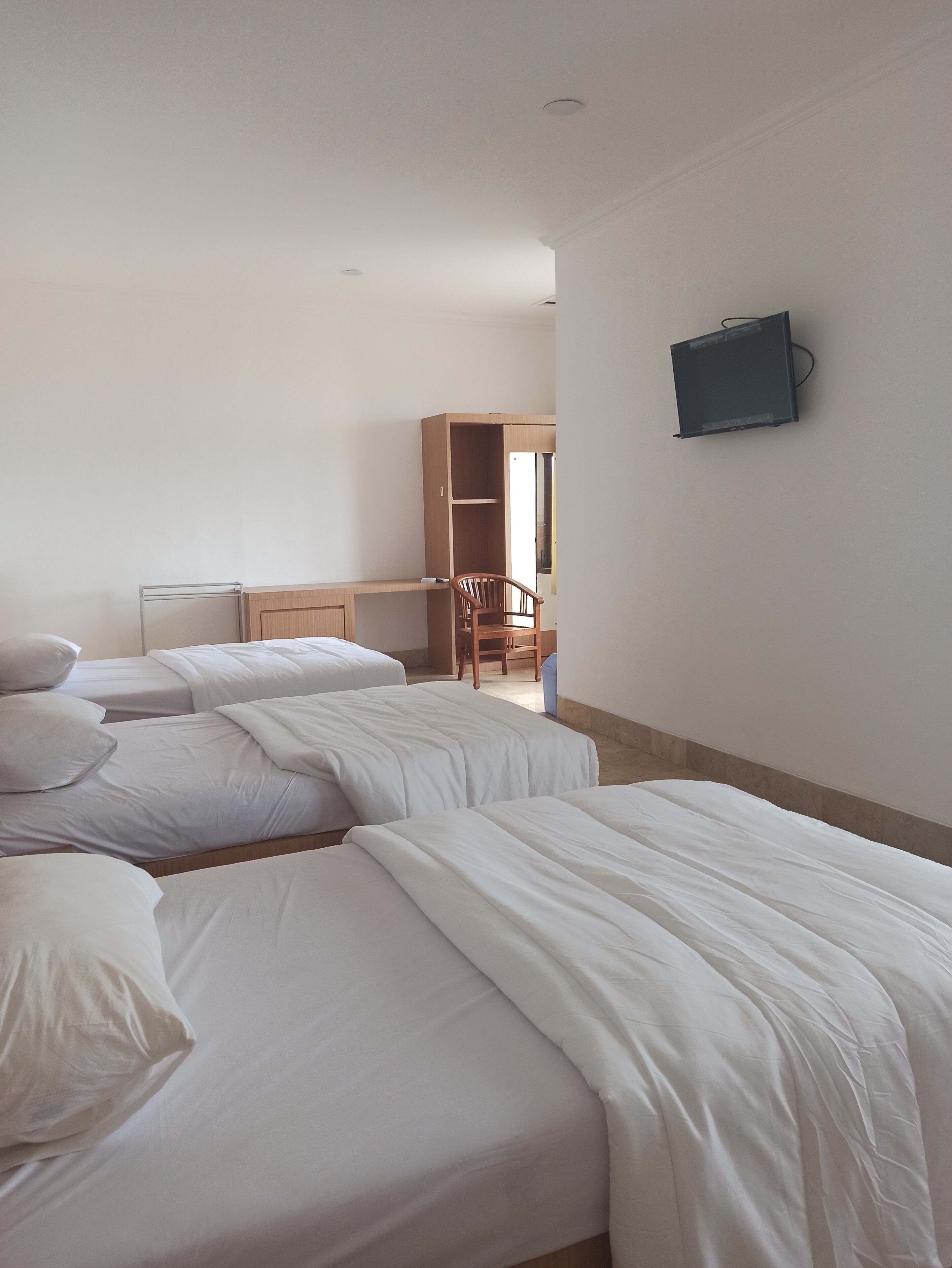 Wi-Fi de cortesia, roupa de cama