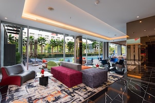 Sala de estar do lobby