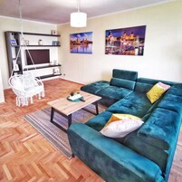 Apartamento família | Ferros/tábuas de passar roupa, Wi-Fi de cortesia