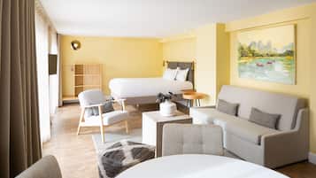 Appartement DELUXE 2/4 PERS Terrasse | 1 quarto, roupa de alta qualidade, com decoração personalizada