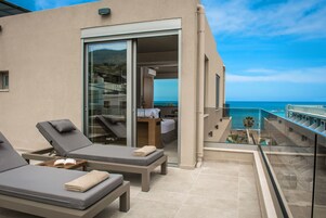 Suíte estúdio luxo | Terraço/pátio