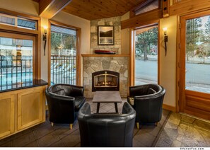 Sala de estar do lobby