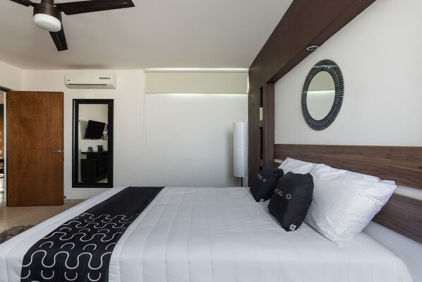 Apartamento, 1 quarto | Wi-fi grátis, roupa de cama fornecida