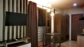 Wi-fi grátis, roupa de cama fornecida