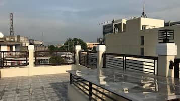 Vista para a cidade desde o alojamento