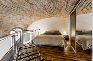 Apartamento Design, 1 cama queen-size | 1 quarto, com decoração personalizada, com mobília individualizada 