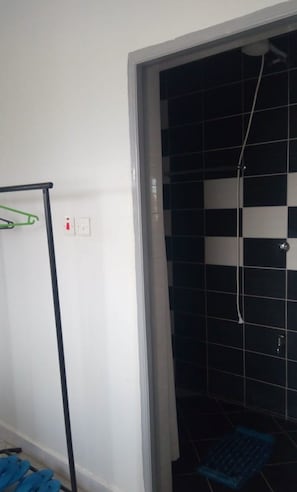 Duche na casa de banho