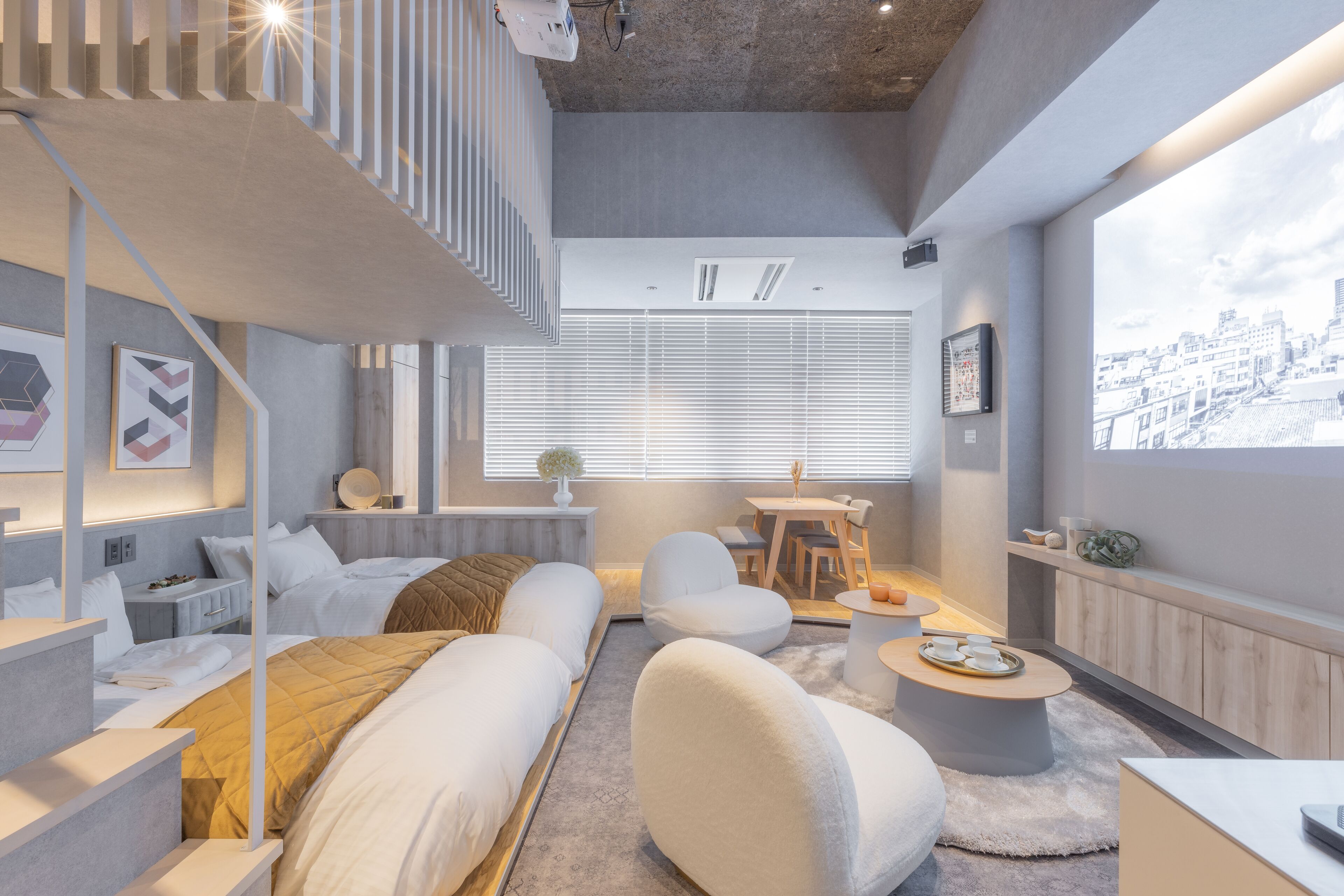 Quarto, para não fumantes (Seed Haus 401) | Cofres nos quartos, escrivaninha, Wi-Fi de cortesia