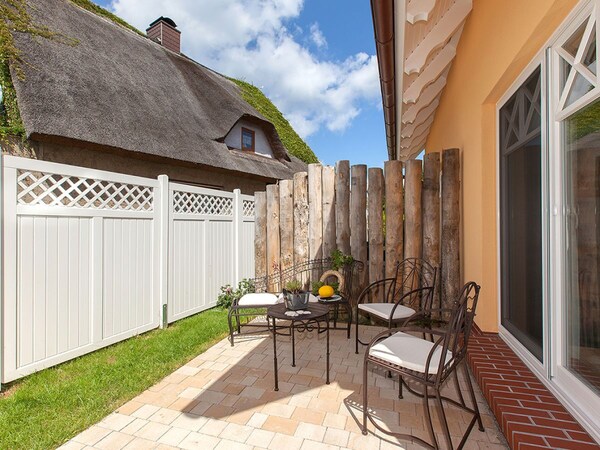 Haus Am Meer, Romantische 5-sterne Dhh Für 4 Pers. In Top-lage Mit Sauna, Kamin - Zingst