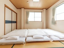 Quarto Tradicional, não fumadores, casa de banho partilhada (Japanese Style, Triple) | Wi-fi grátis