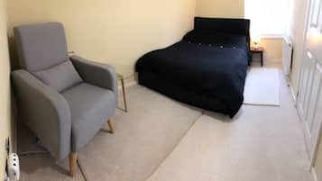 Quarto, 1 quarto | 1 quarto, ferro/tábua de engomar, roupa de cama fornecida