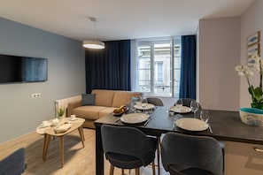 Apartamento Cidade (40m2) | Sala de estar | TV de ecrã plano 