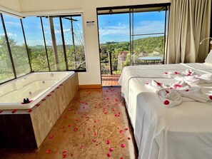 Quarto de Luxo | Cofre no quarto, com decoração personalizada 