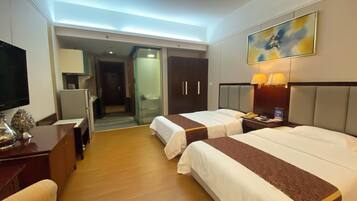 1 quarto, cortinas blackout, quartos à prova de som, Wi-Fi de cortesia