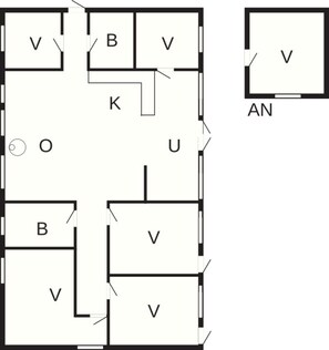 Casa | Planta do andar