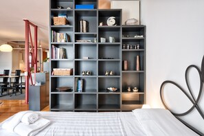 Estúdio | Wi-fi grátis, roupa de cama fornecida 