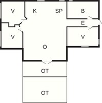 Casa | Planta do andar