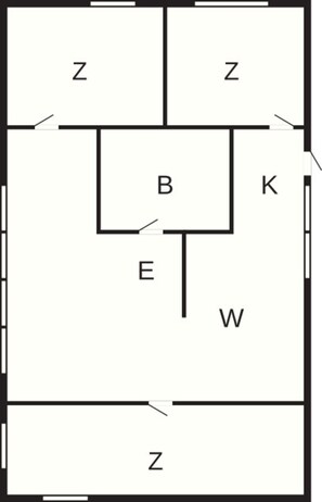 Casa | Planta do andar