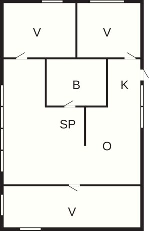 Casa | Planta do andar