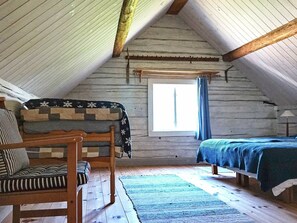 1 quarto, com mobília individualizada 