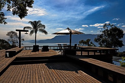 Glass house - sofisticação em Ilhabela