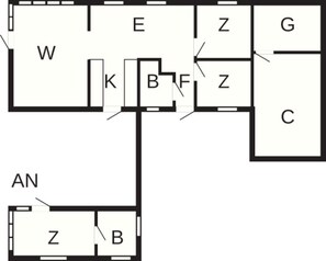 Casa | Planta do andar