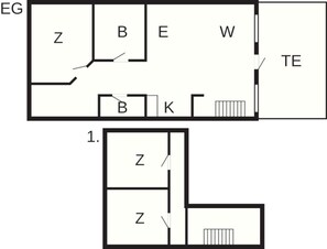 Apartamento | Planta do andar