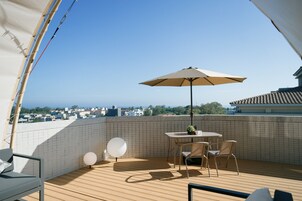 Barraca galeria | Terraço/pátio