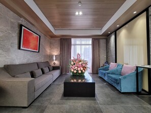 Sala de estar do lobby