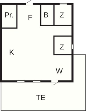 Casa | Planta do andar