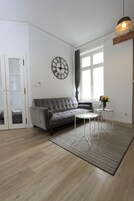 Apartamento Design | Sala de estar | TV de ecrã plano 