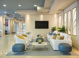 Sala de estar do lobby