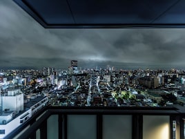 Quarto Twin Deluxe, não fumadores (Main bldg, Top floor-20F) | Vista do quarto