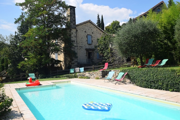 Holiday Home In Ardeche Near Chateau De Ventadour - Vals-les-Bains