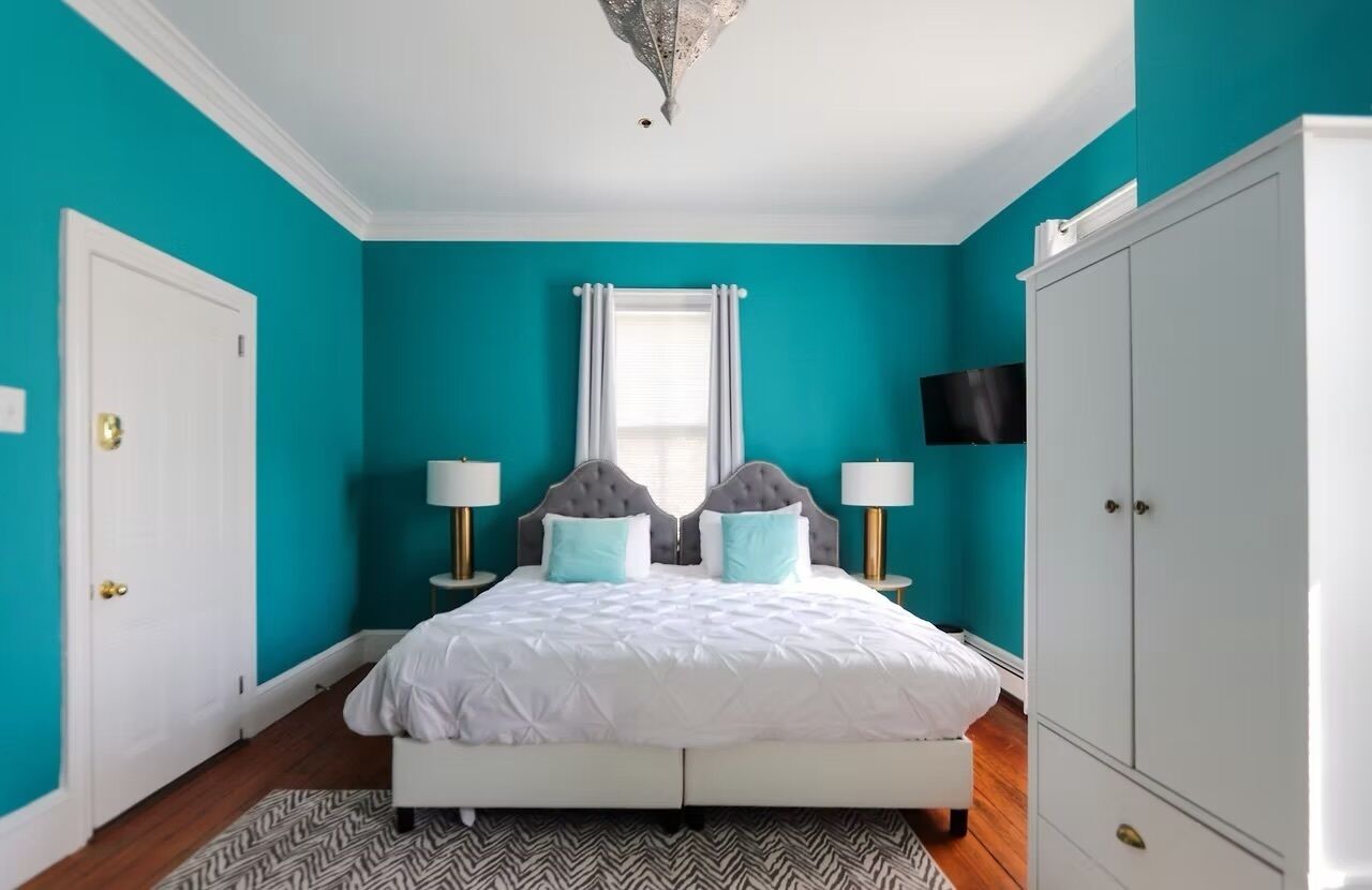 Quarto | Com decoração personalizada, com mobília individualizada, Wi-fi grátis 