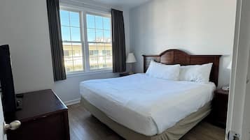 Apartamento, 2 quartos | Wi-fi grátis, roupa de cama fornecida