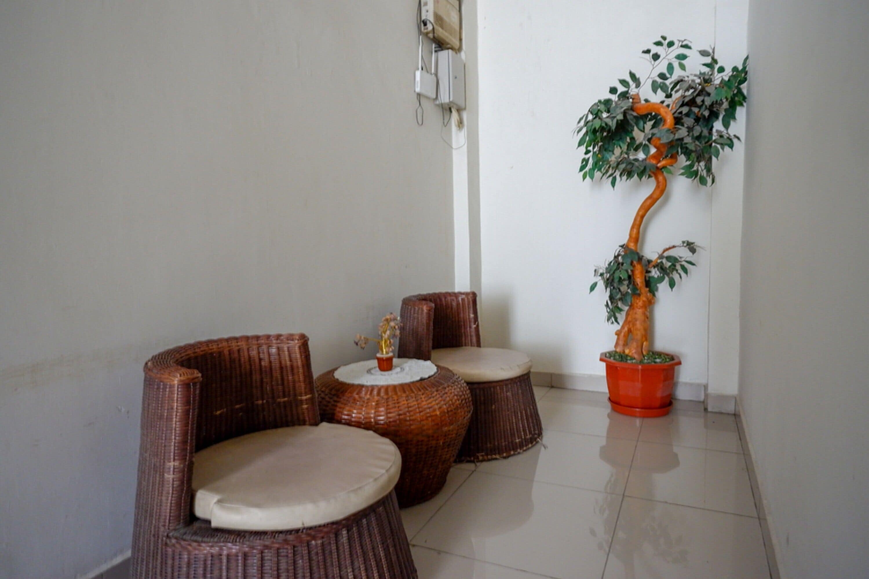 Sala de estar do lobby