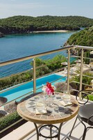 Superior Double Room with Balcony and Sea View | Minibar, quartos insonorizados, Wi-fi grátis, roupa de cama fornecida 