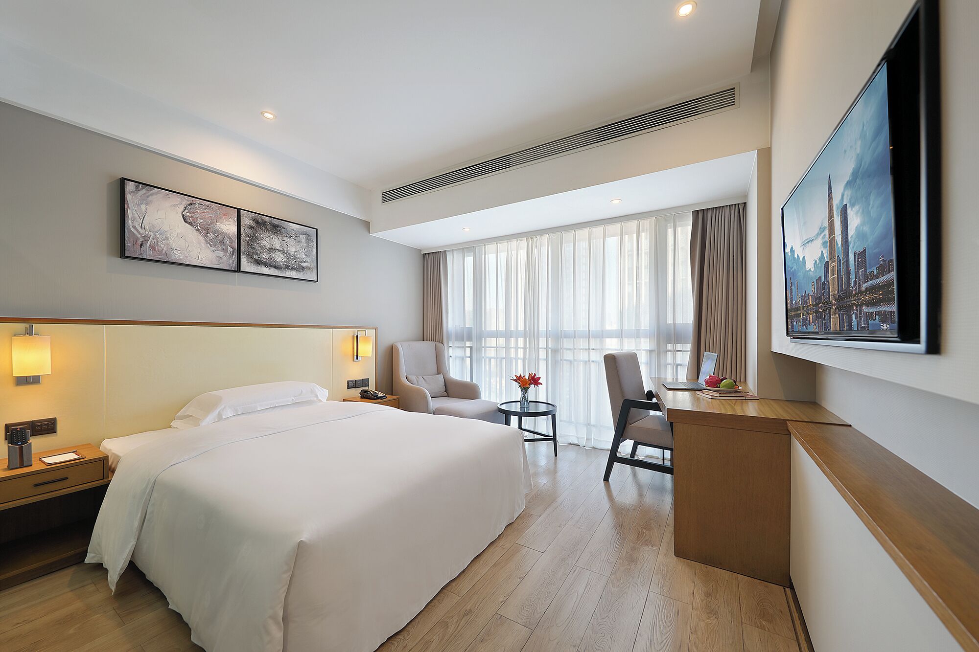 Quarto Individual Económico | Secretária, secretária adequada para computadores portáteis 